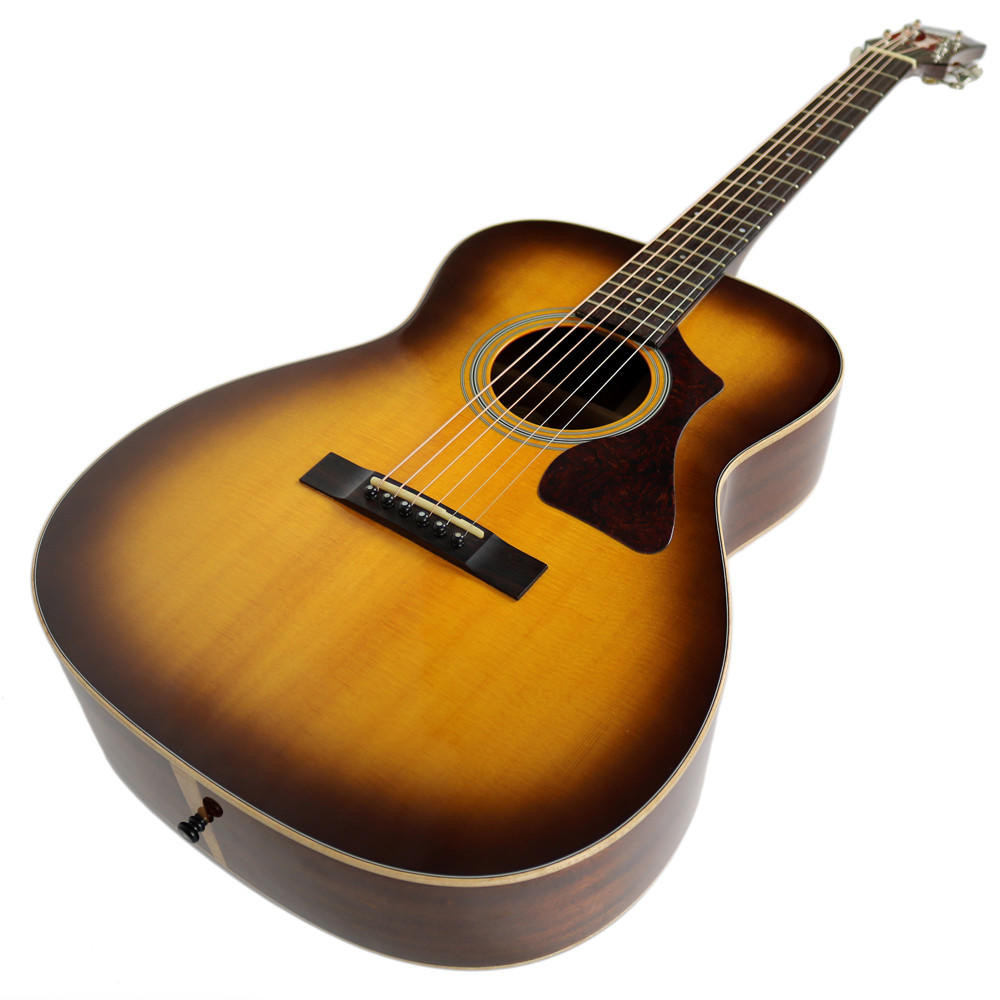 Used Guild GAD-30 Auditorium Acoustic Guitar in Iced Tea Burst | Cream ...