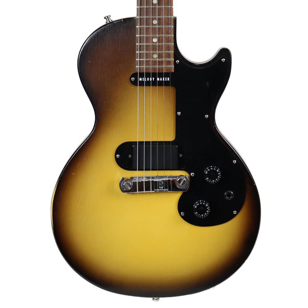 2007 Gibson Melody Maker Modified Electric Guitar in Sunburst | Cream ...