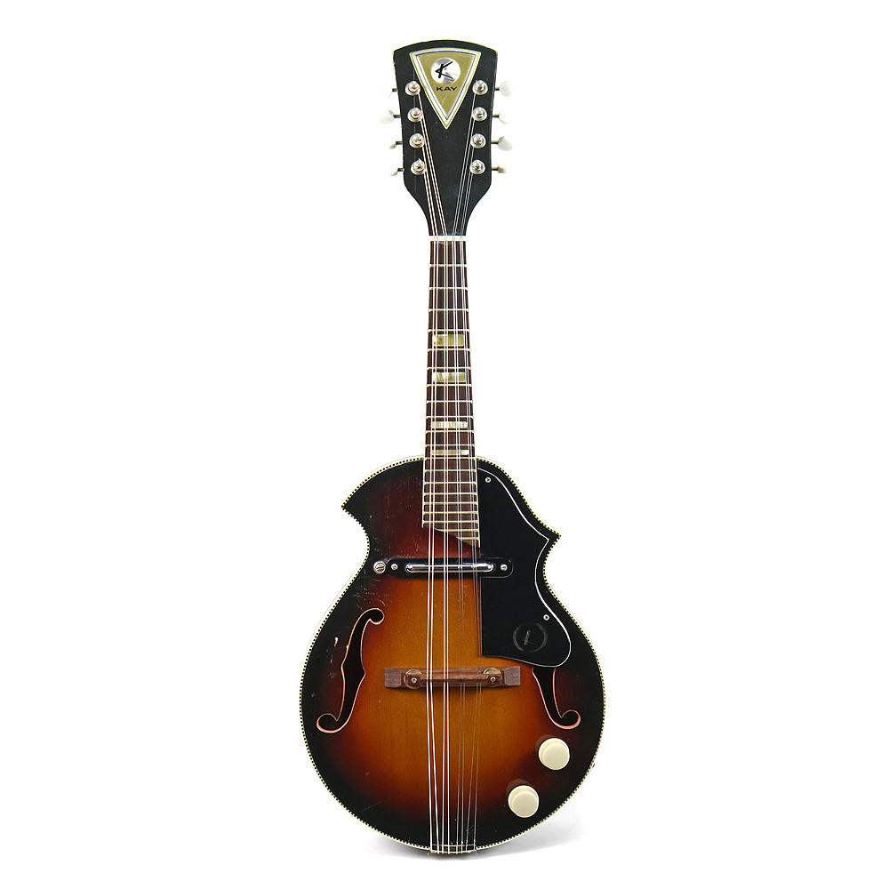 Vintage Kay Electric Mandolin Sunburst Finish | Cream City Music
