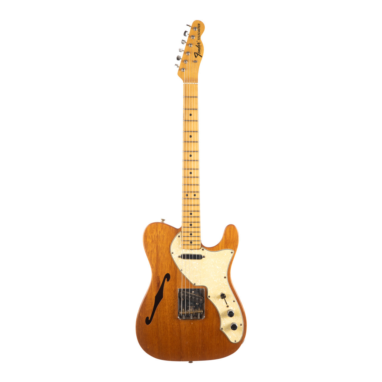 Vintage Fender Telecaster Thinline Natural Mahogany 1968 | Cream City Music