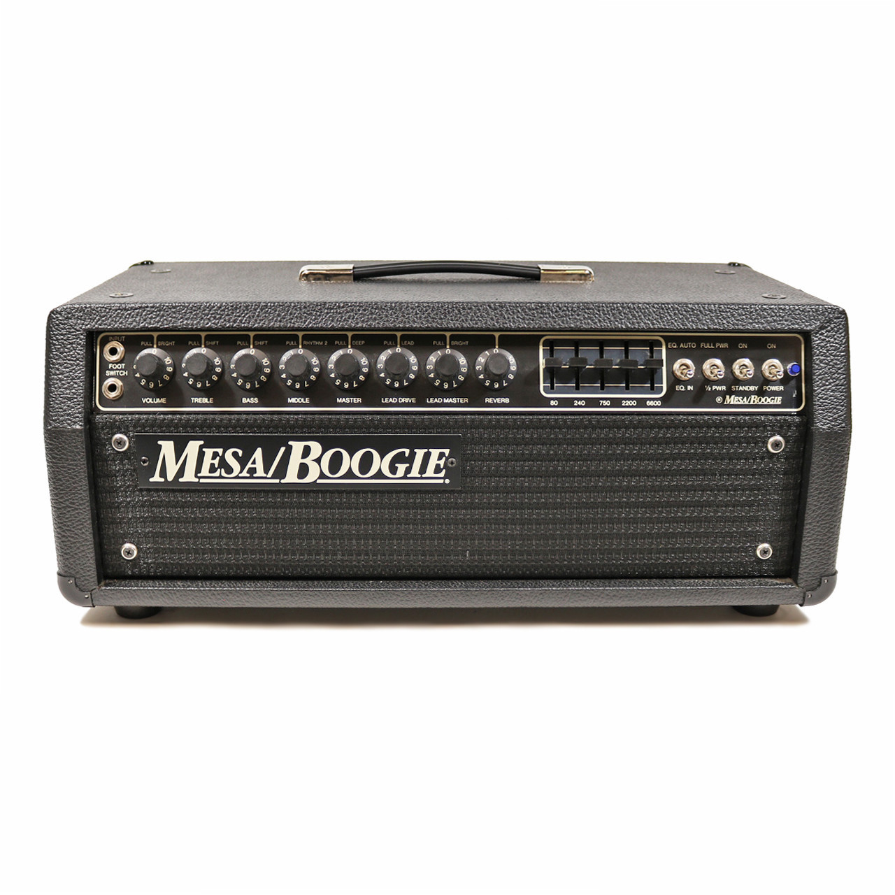 Vintage Mesa Boogie Mark III Simul-Class 85W Tube Amp Head Green Stripe ...