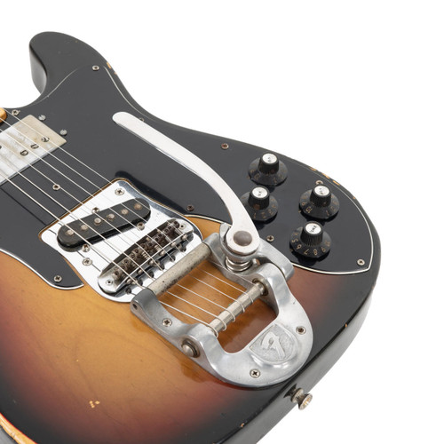 Vintage Fender Telecaster Custom Sunburst 1974 Signed By Ronnie Wood ...