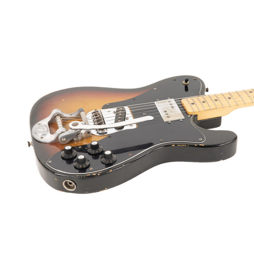 Vintage Fender Telecaster Custom Sunburst 1974 Signed By Ronnie Wood ...