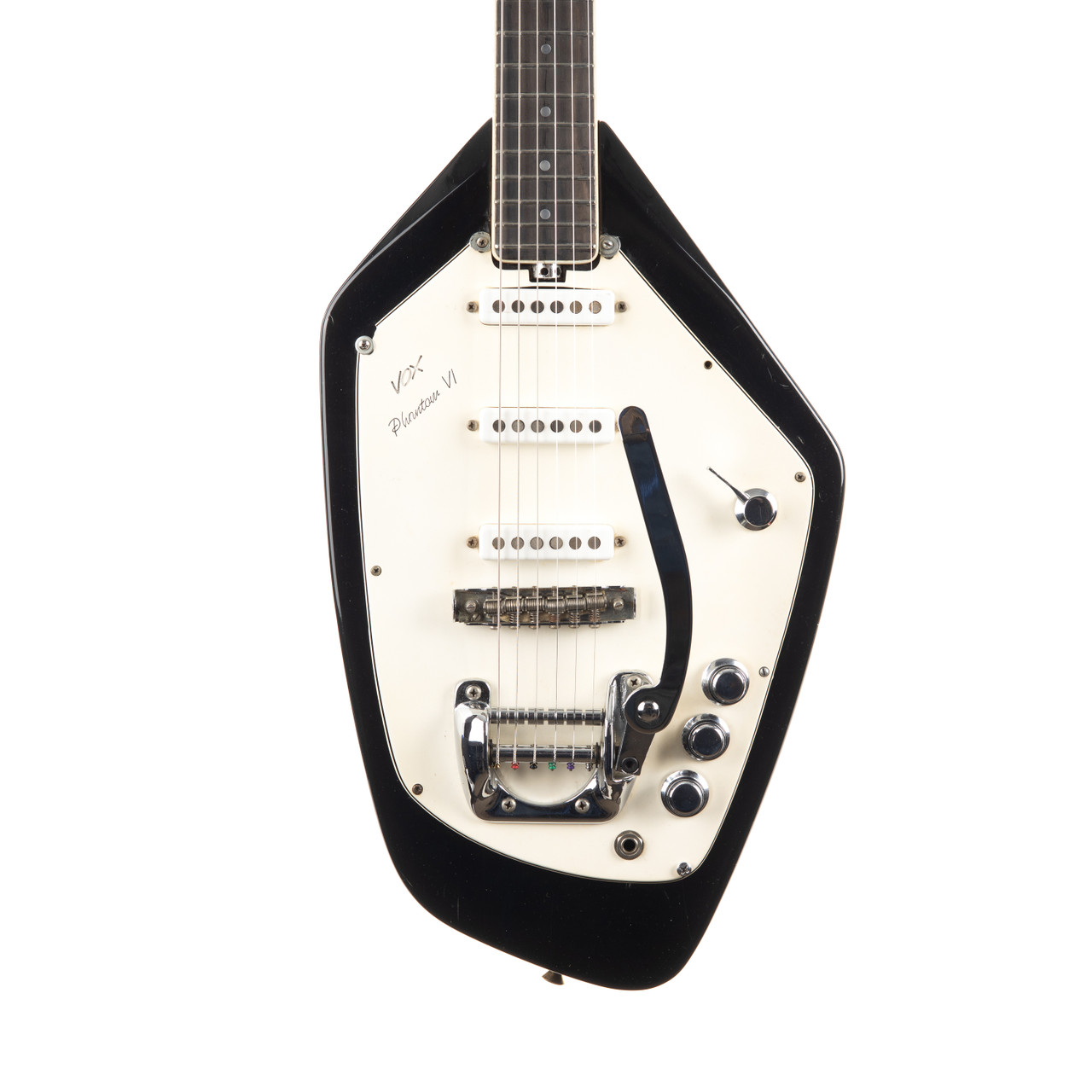 Vintage Vox Phantom VI Black 1960s | Cream City Music