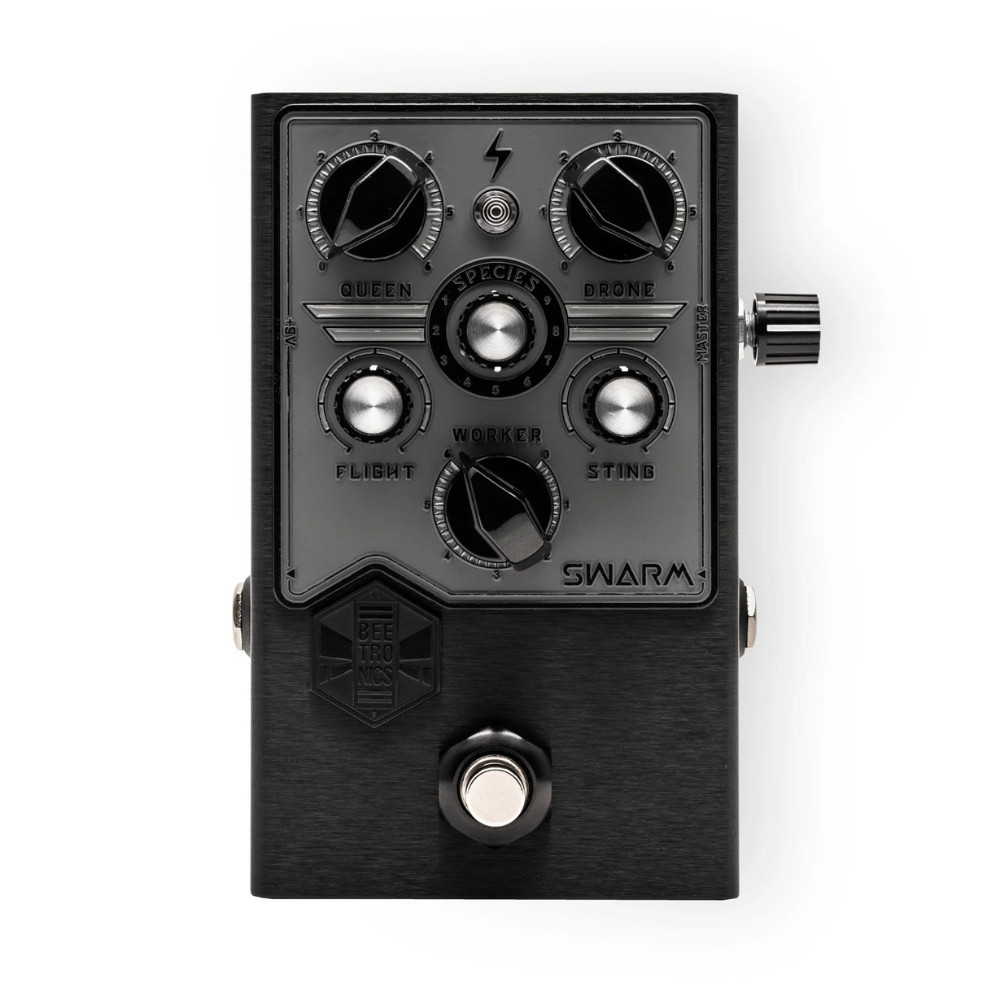Beetronics Swarm Analog Fuzz Harmonizer Pedal - The Blackbee Edition ...