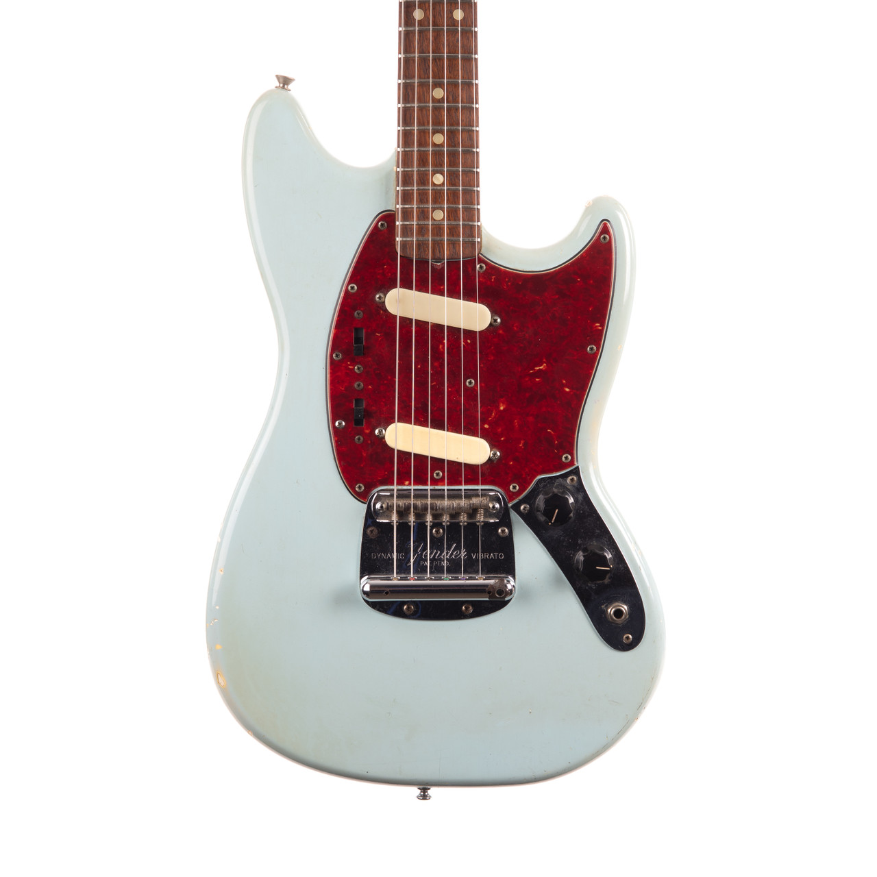 Vintage Fender Mustang Blue 1965 | Cream City Music