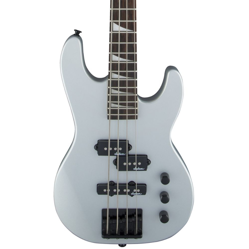 Jackson JS Series Concert Bass Minion JS1X - Satin Silver | Cream City ...