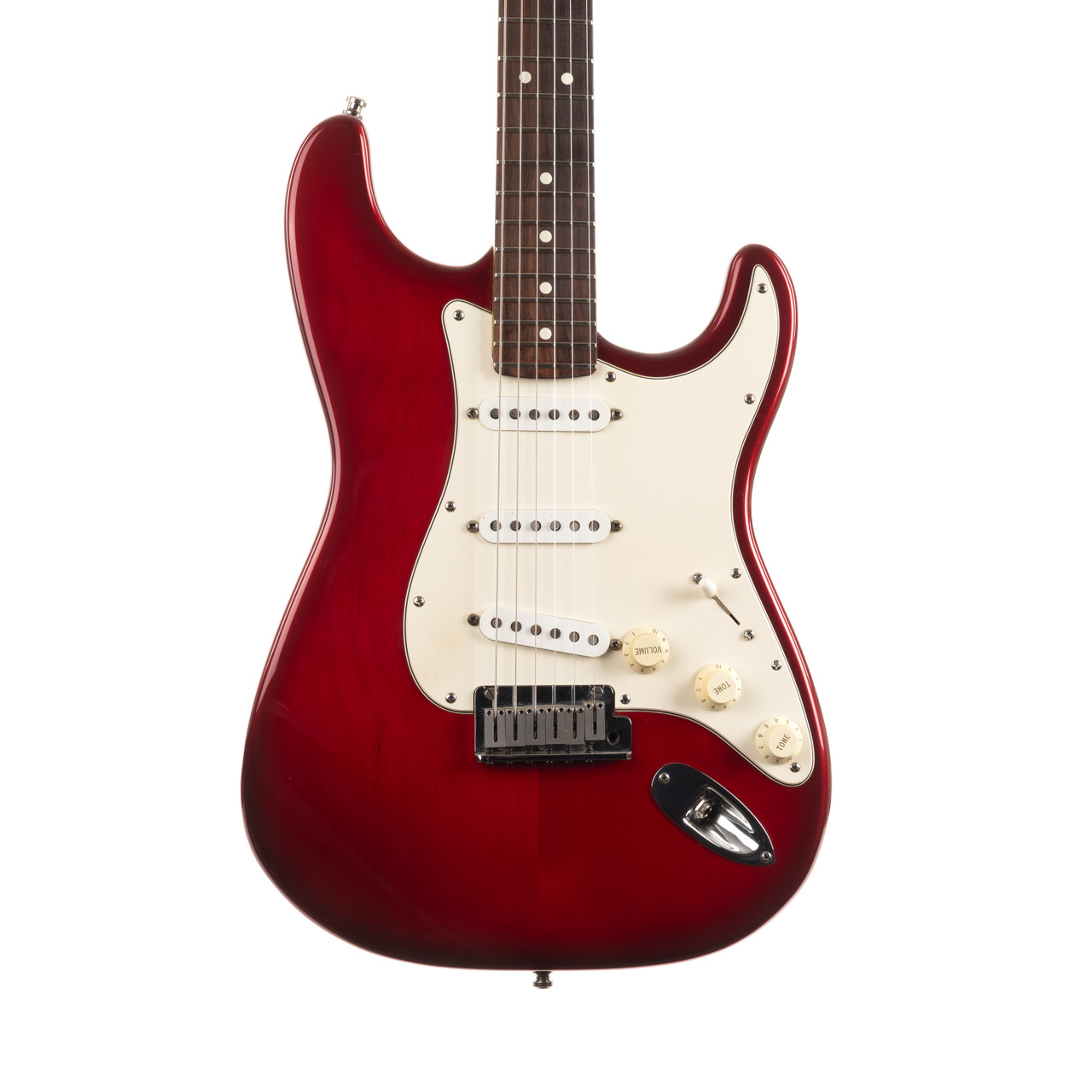 Used Fender American Standard Stratocaster Crimson 1995 | Cream City Music