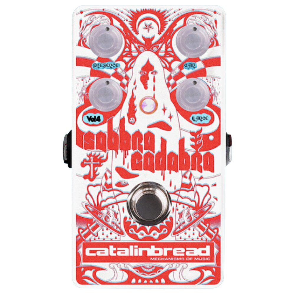 Catalinbread Limited Edition 3D Sabbra Cadabra Overdrive Pedal | Cream ...