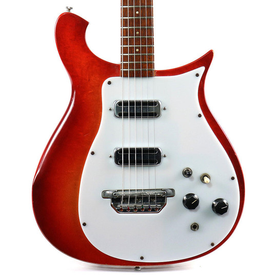 Vintage 1965 Rickenbacker 425/450 Conversion Electric Guitar Fireglo ...