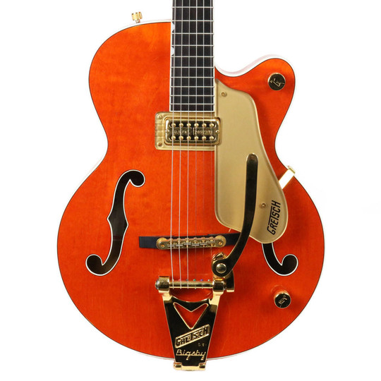 1996 Gretsch 6120-Jr Single Pickup Orange Stain | Cream City Music