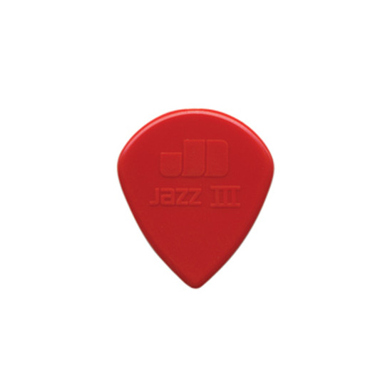 Dunlop Picks Jazz III Nylon Sharp 6-Pack 1.38mm | Cream City Music