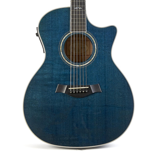 Used Taylor 614-CE Grand Auditorium Trans Blue 2000 | Cream City Music