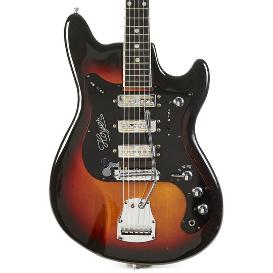 Vintage Hoyer Model 35 Solid Body Sunburst 1960's | Cream City Music