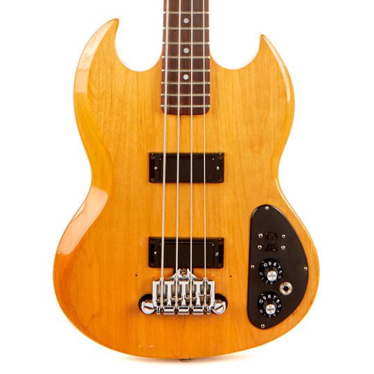 Vintage Gibson SB-350 Bass Natural 1970's | Cream City Music