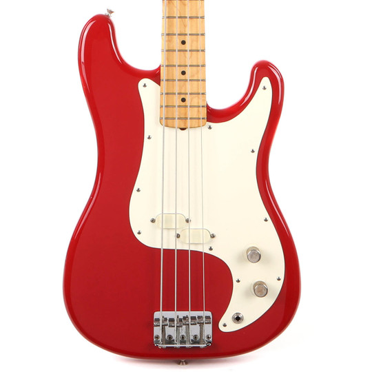 Vintage Fender Bullet Bass Deluxe Dakota Red 1983 | Cream City Music