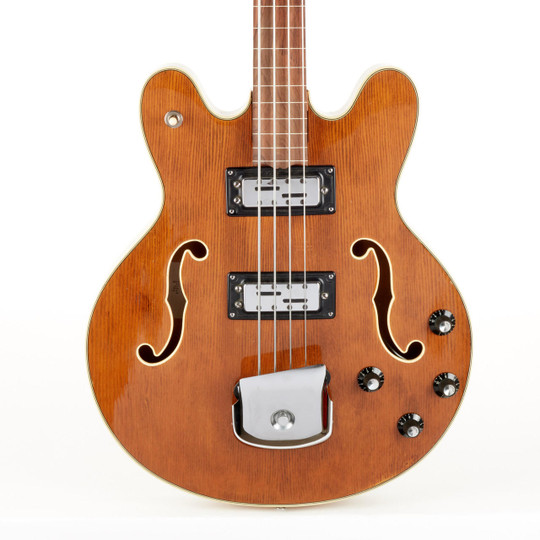 Vintage Ovation Model 1216-4 Typhoon III Fretless Bass Natural 1968 ...