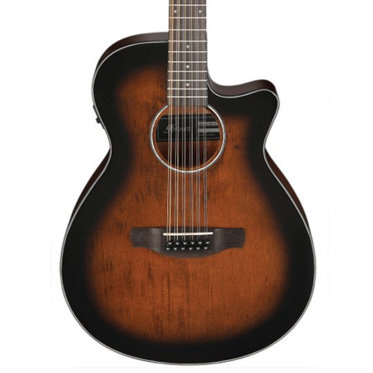 Ibanez AEG5012 Acoustic 12 String - Dark Violin Sunburst | Cream City Music