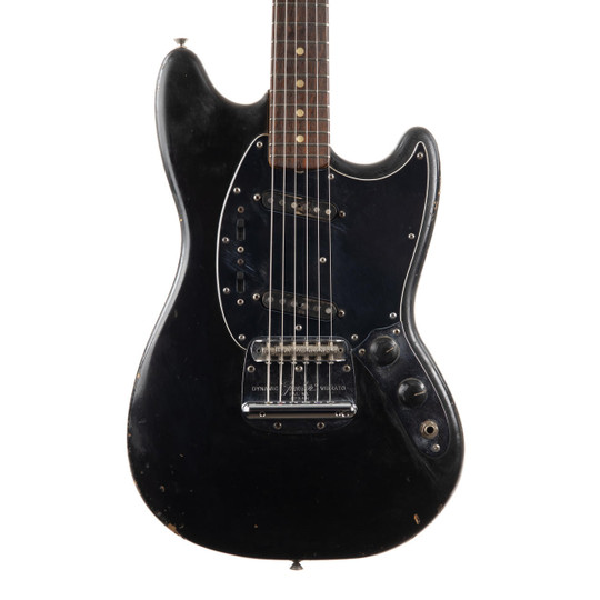 Vintage Fender Mustang Black 1975 | Cream City Music