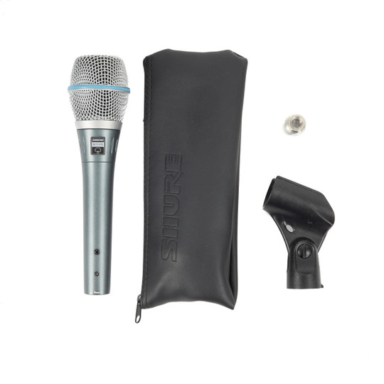 Used Shure Beta 87A Supercardioid Handheld Condenser Microphone | Cream ...