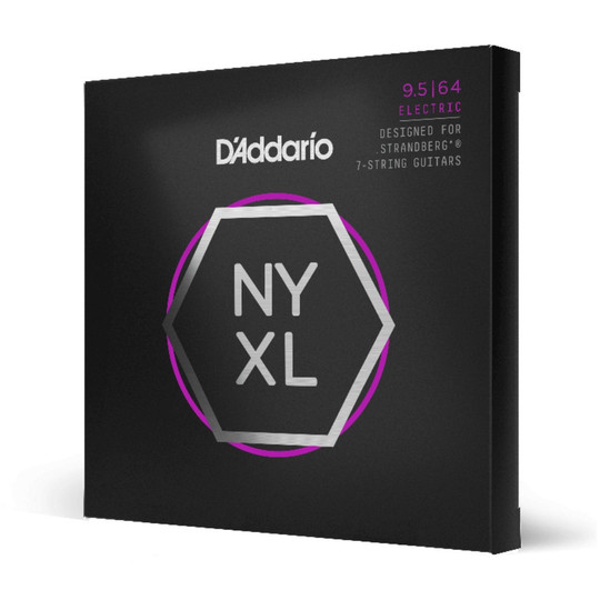 D'Addario NYXL Custom Light 7-String Strandberg Guitar Strings - .0095 ...
