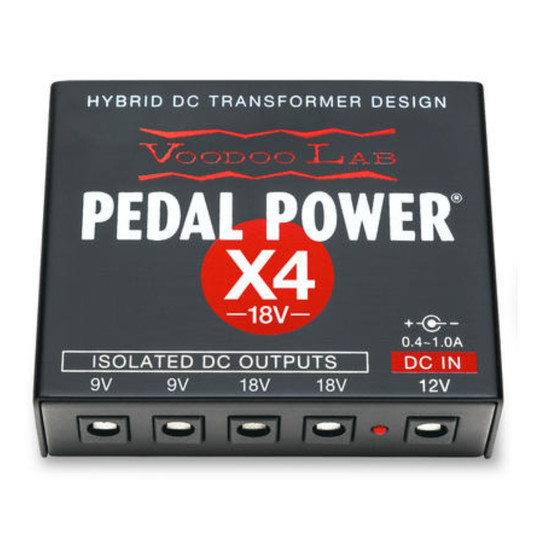 Voodoo Lab Pedal Power X4-18V Isolated Power Supply Expander Kit ...