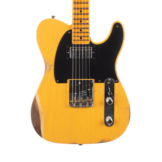 Fender Custom Shop Blackguard Telecaster HS Heavy Relic - Butterscotch ...