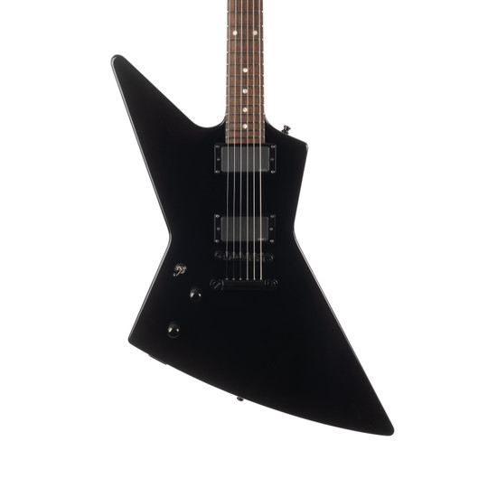Used ESP Custom Explorer Left Handed Black | Cream City Music