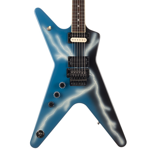 Used Dean Dimebag Dean from Hell CFH Left Handed Lightning Bolt Graphic ...