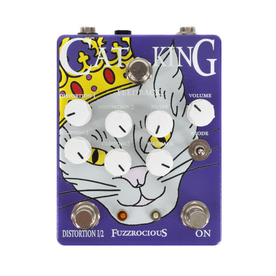 Fuzzrocious Cat King V2 Distortion Pedal | Cream City Music