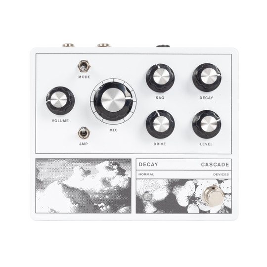 Normal Devices Decay Cascade Distortion and Reverb Pedal | Cream City Music