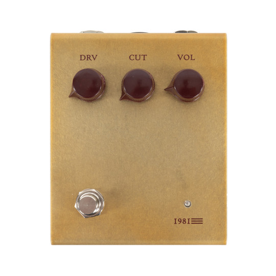 1981 Inventions DRV No3 Overdrive Pedal - Gold | Cream City Music