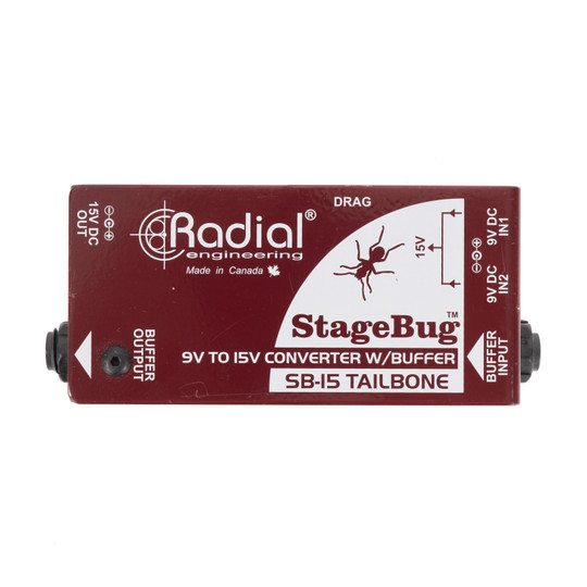 Used Radial SM15 Stage Bug Voltage Converter Buffer Pedal - Cream City ...