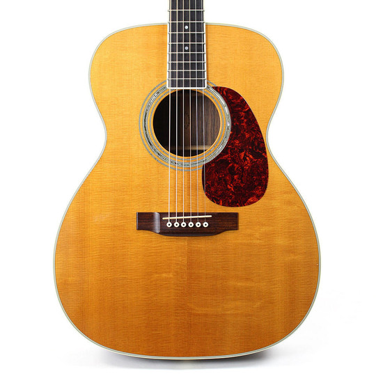 1993 Martin M-38 Acoustic Guitar Natural Finish | Cream City Music