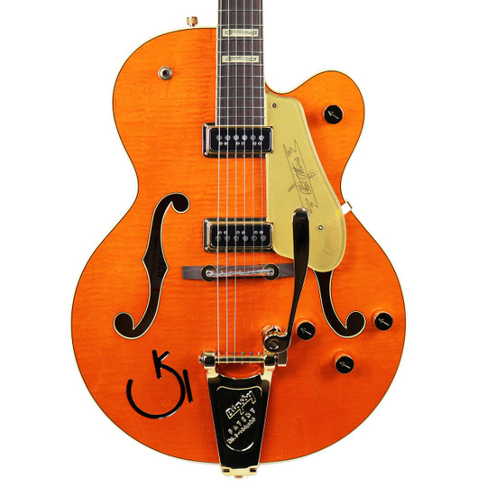 Gretsch G6120T-55 Vintage Select Chet Atkins - Orange Lacquer | Cream ...