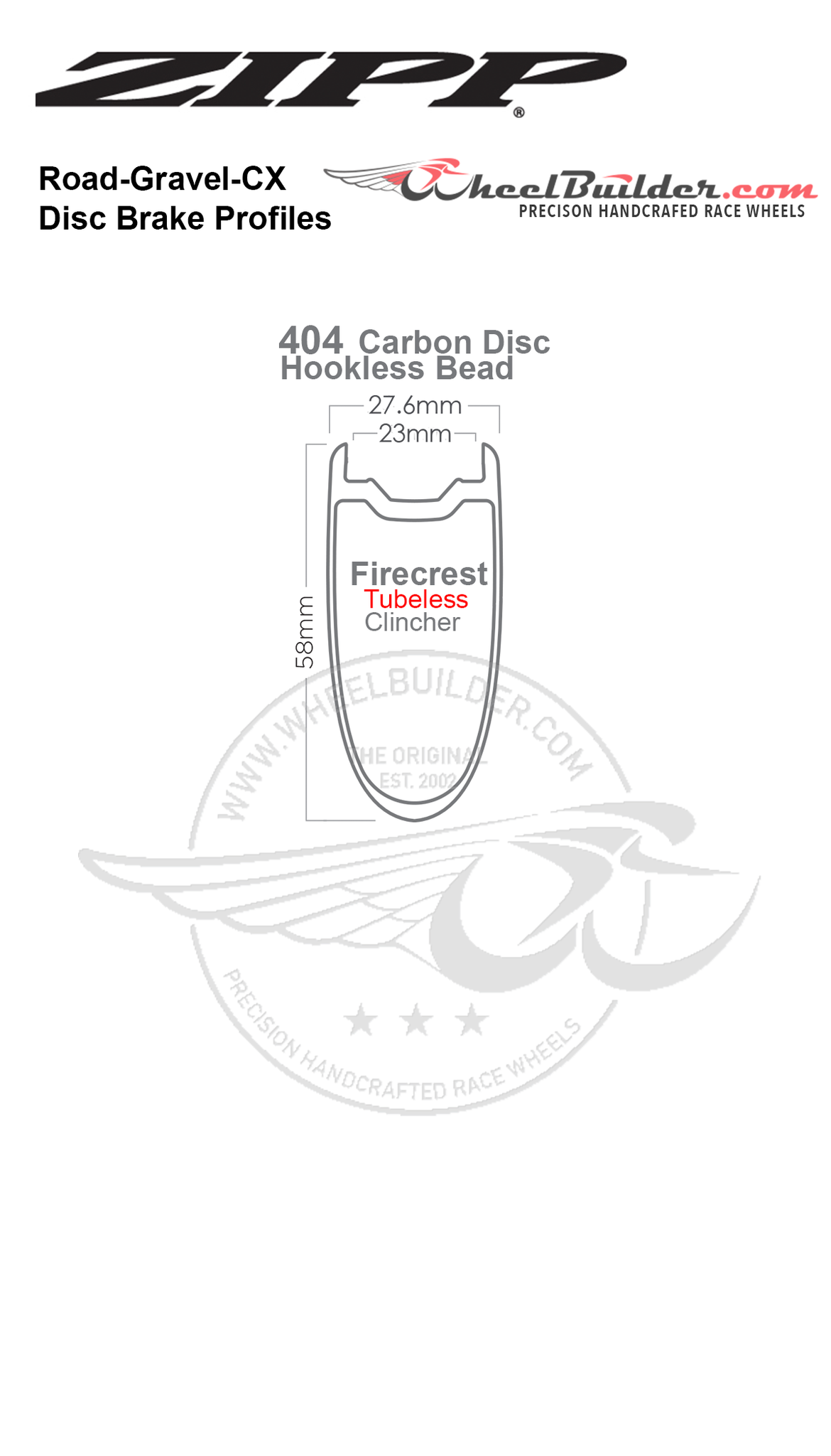 Custom Zipp Road Disc Brake Wheels - Wheelbuilder