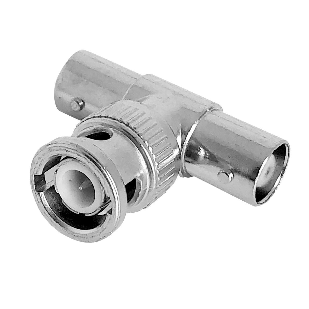 BNC T-Splitter Adaptor | 1 Male to 2 Female BNC Connector