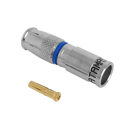 PAL Female Compression Connector | RG6 Quad-Shield