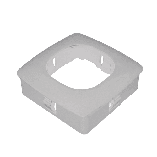 White Bezel Adaptor for Clipsal Jacks in Office Furniture