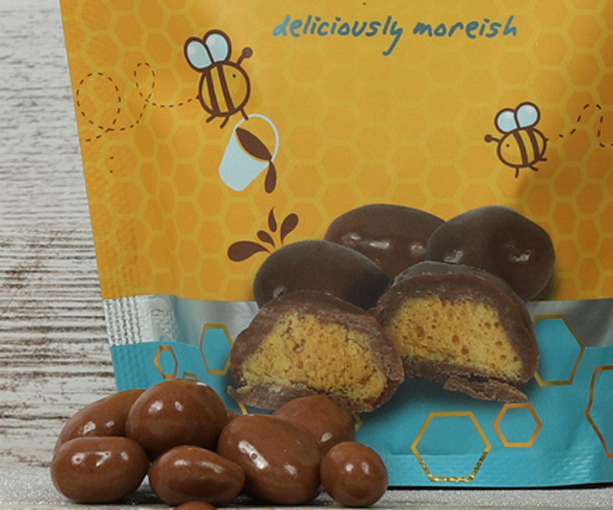Milk Chocolate Honeycomb Bites