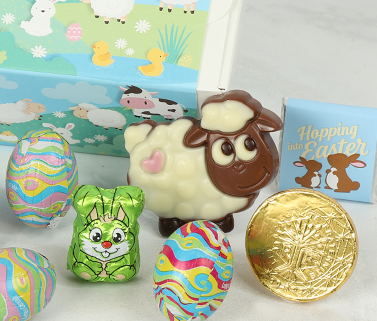 Easter Goodie Box containing approx. 15 Easter Treats