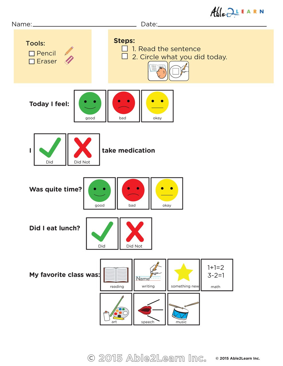 Home to School and Back Communication Book: Free Teaching Resources