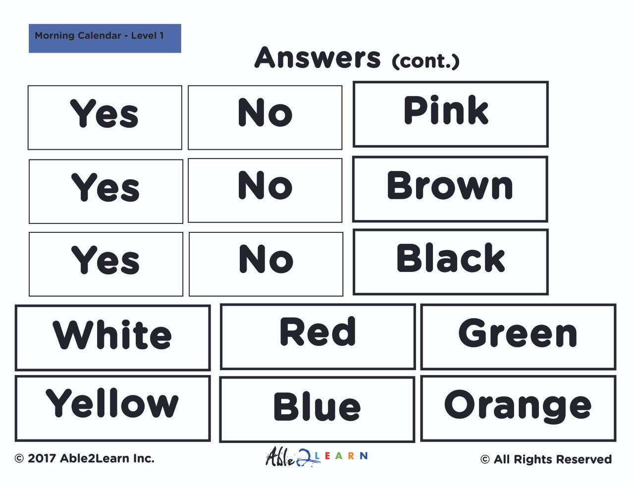 Personal Information Adapted Book- Level 2- Trace Printing