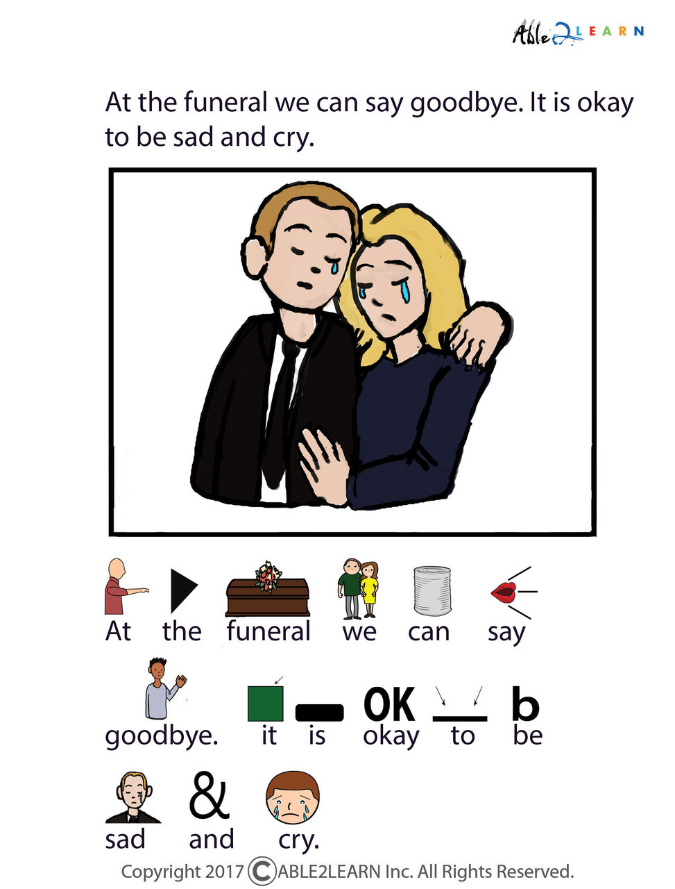 Social Story When People Die