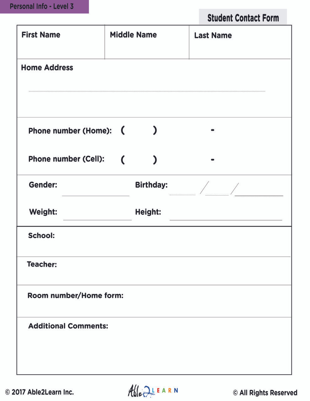 How To Fill Out a Online Credit Card, Job Application Form, Student ...
