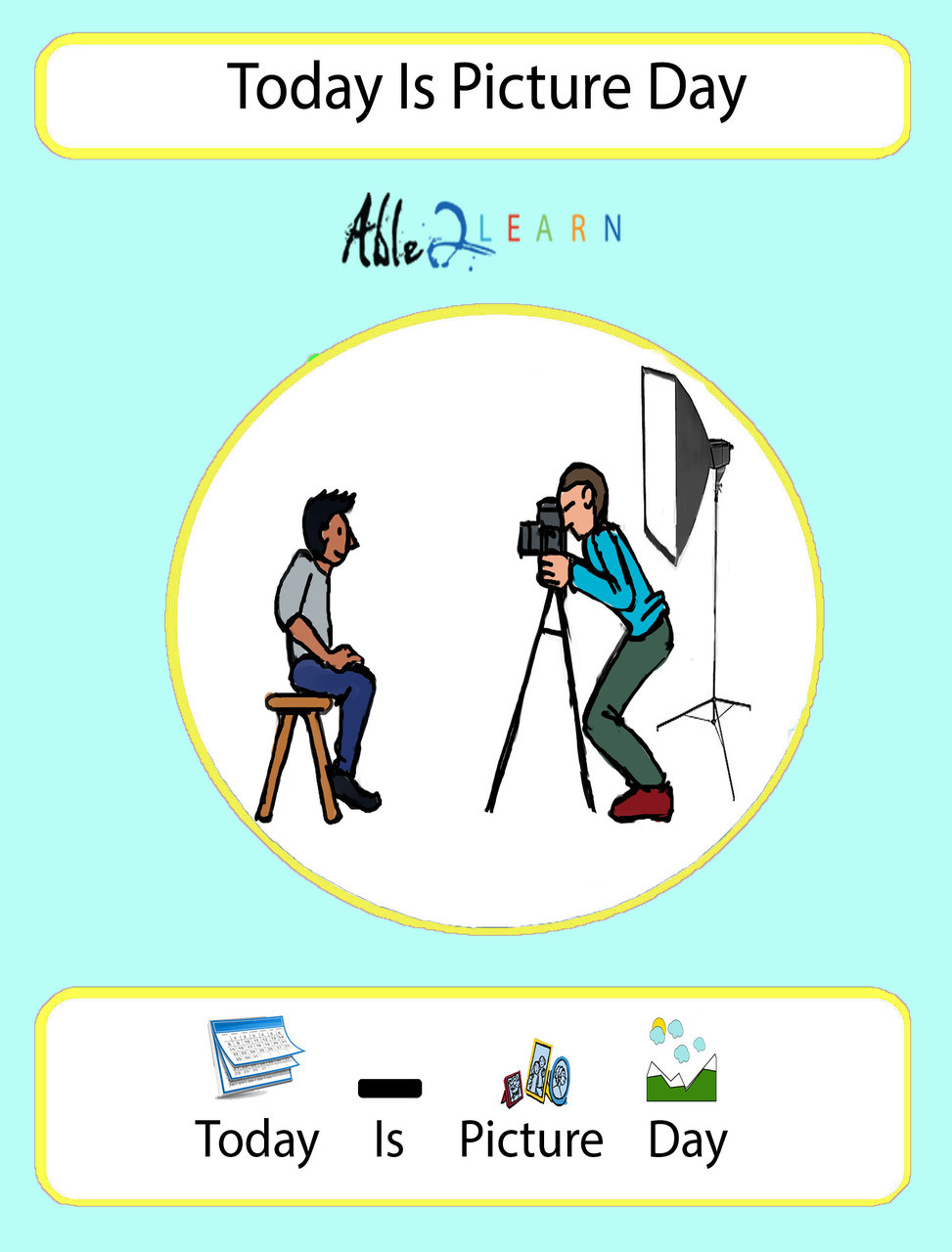 Free Picture Day At School Social Story