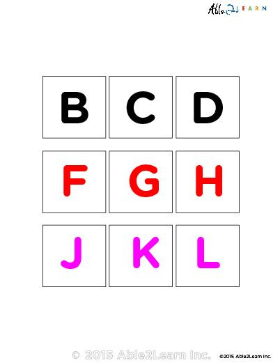 Free Sequence Alphabet Program