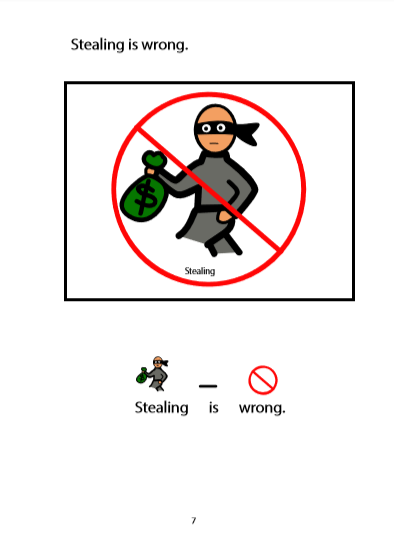 DON'T PLAY WITH POOP: SOCIAL STORY: BASIC LIVING SKILLS