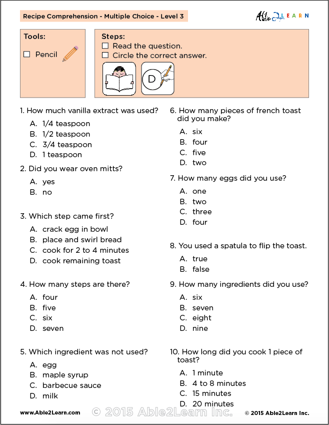 Visual Recipe: High Protein French Toast