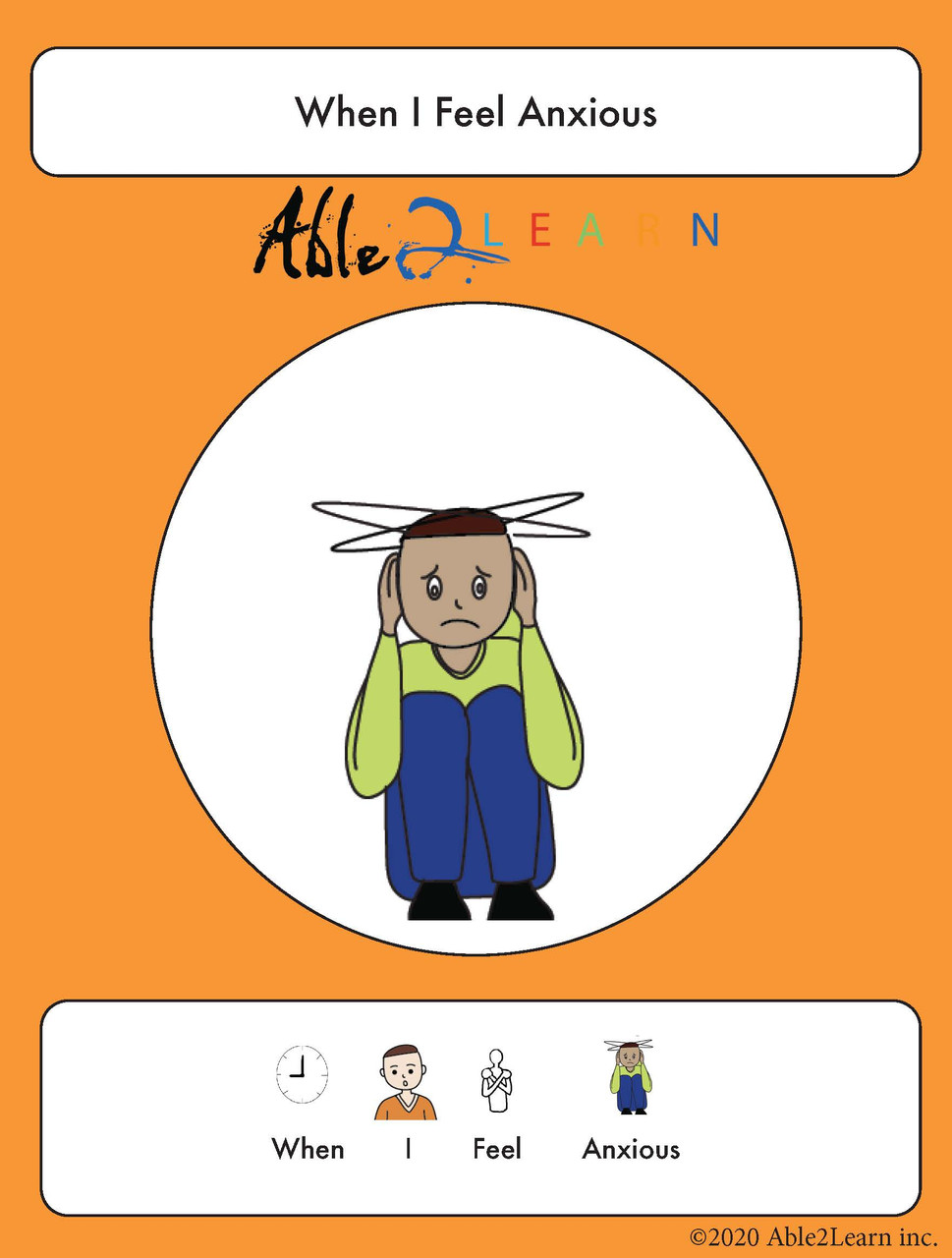 I Can Feel Anxious? Free Social Story: